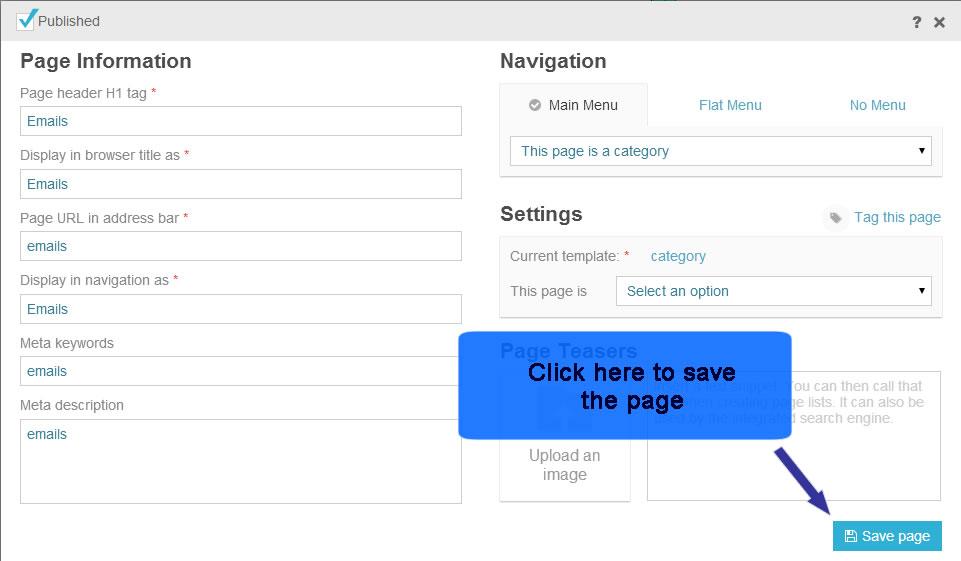 How To Create And Edit A Page